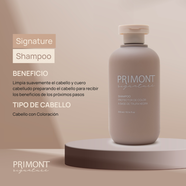 PRIMONT SIGNATURE SHAMPOO CON TRUFA NEGRA 300 ml – Primont